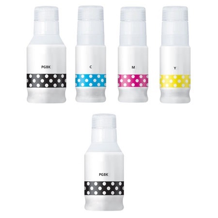 Compatible Canon GI-41 Full Set of Ink Bottles & EXTRA BLACK